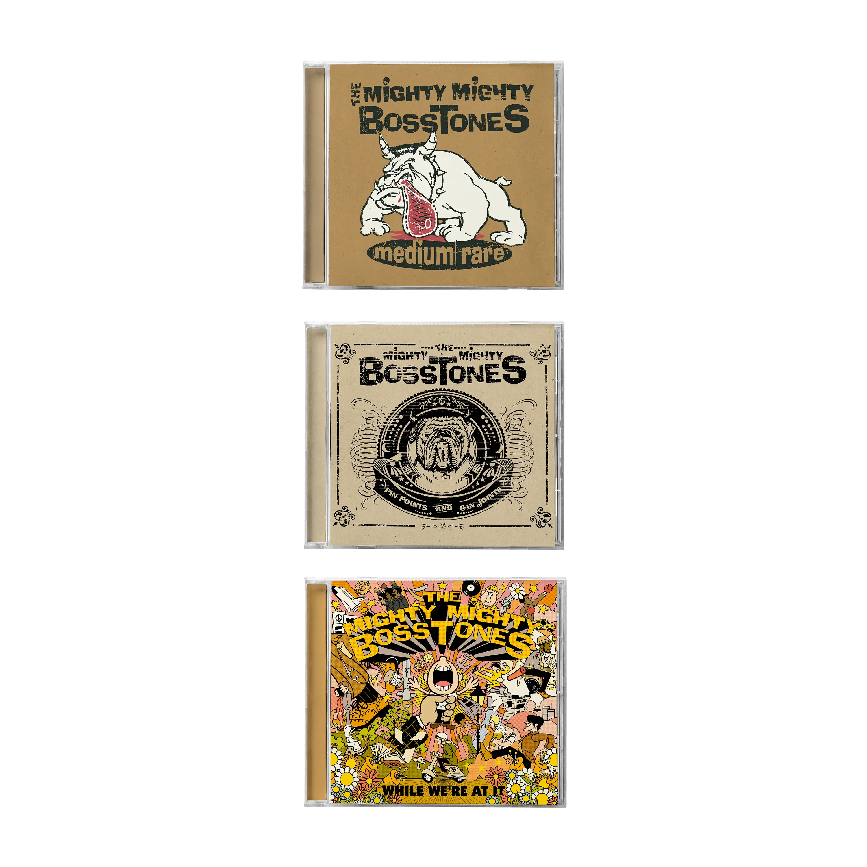 The Mighty Mighty BossTones CD Bundle – Rude Records Shop