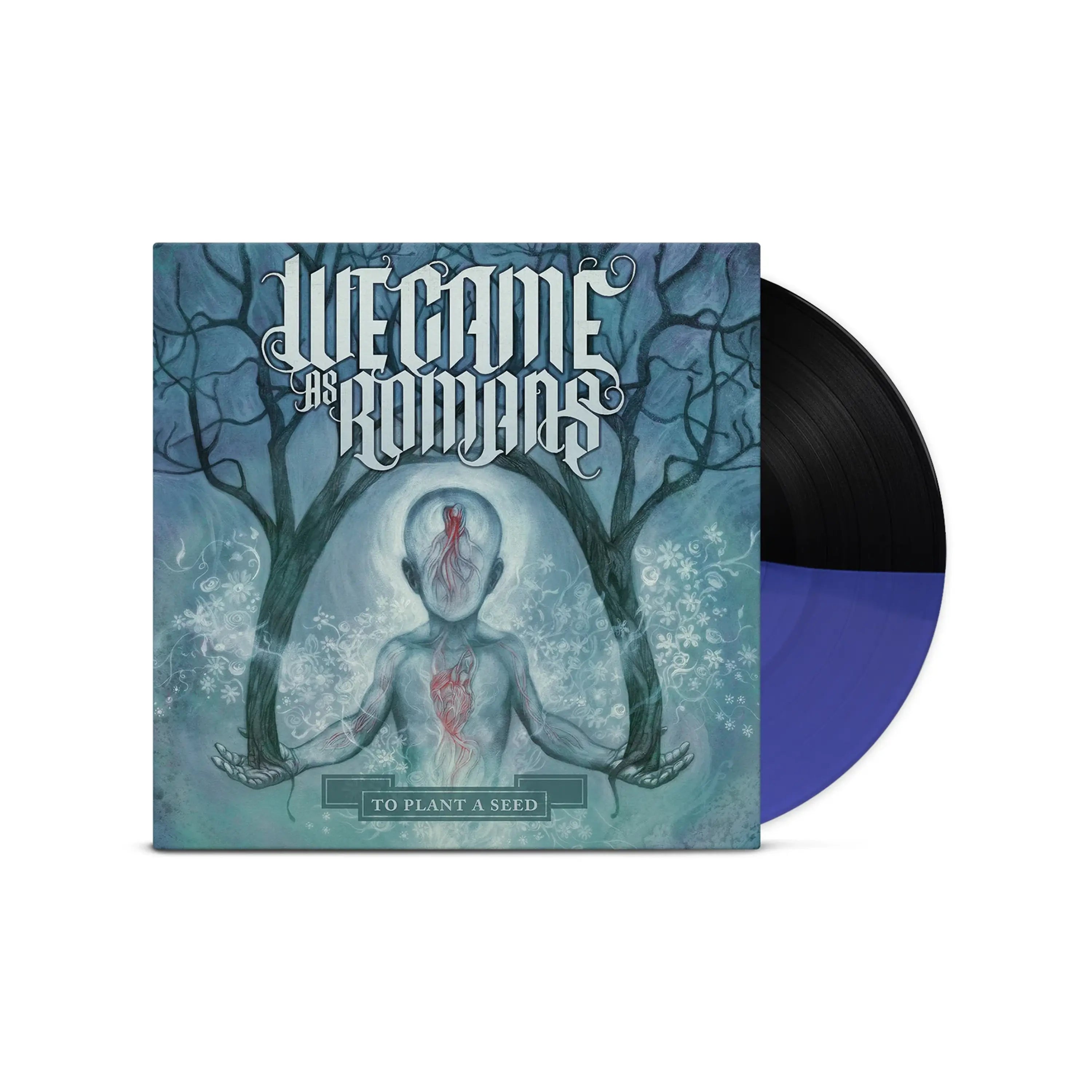 To Plant A Seed Black & Opaque Dark Blue Half / Half LP – Rude Records Shop