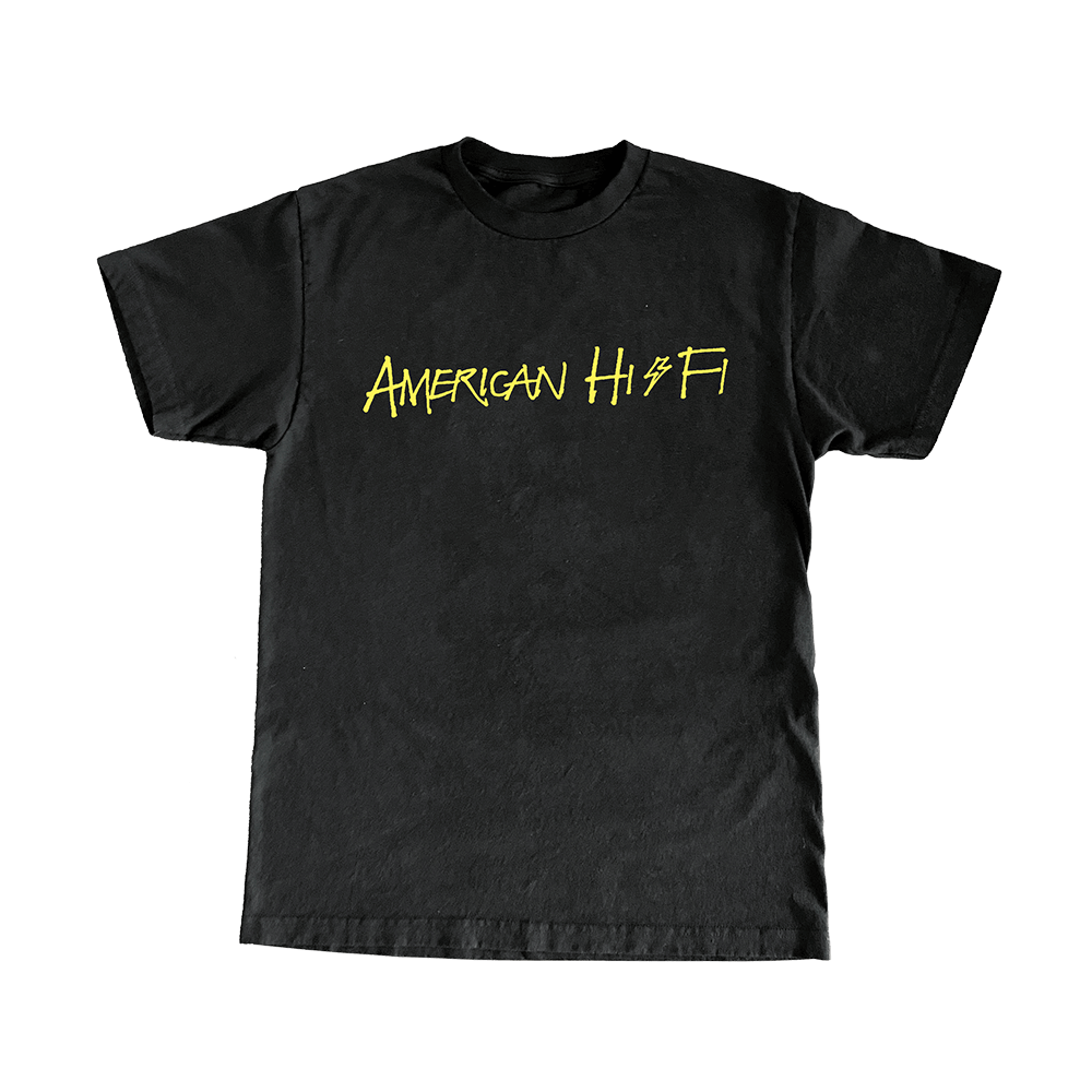 AHF Logo Black T-Shirt – Rude Records Shop